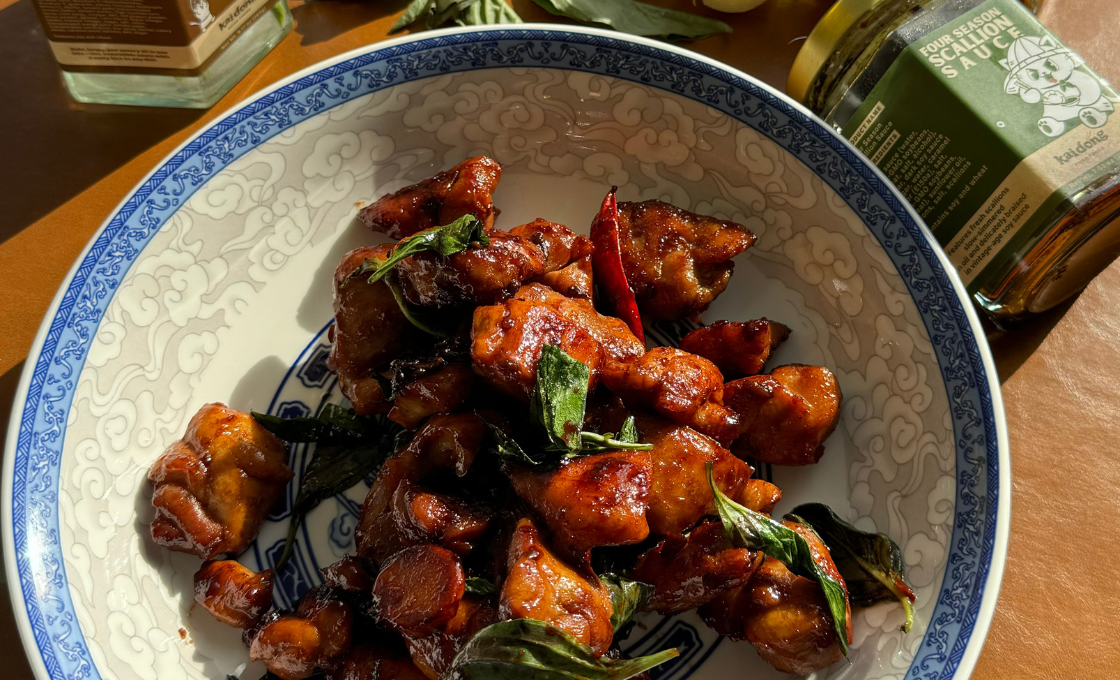 Taiwanese Three Cup Chicken – kai dong