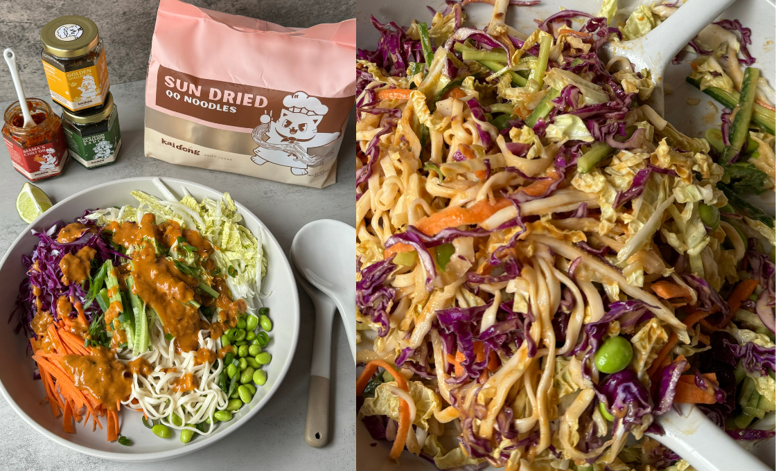 Peanut QQ Noodle Salad – kai dong